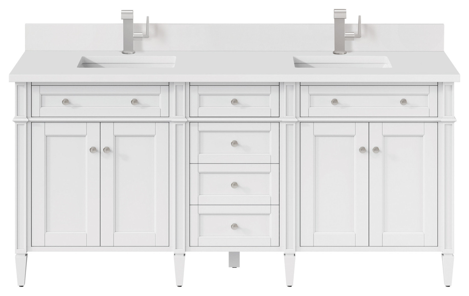 James Martin Vanities 655-V72-1WZ Brittany 72" - Bathroom Vanities And ...