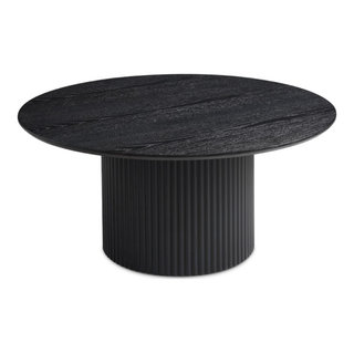 Wood Coffee Table 40" round - Transitional - Coffee Tables - by Home ...
