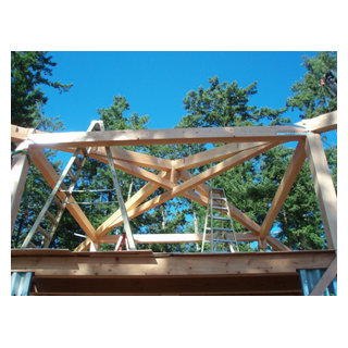 Firewatch Cabin - Beach Style - Other - by DuBois Timber frames | Houzz