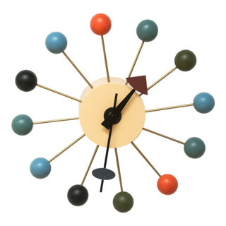 Mod Made Color Modern Bubble Wall Clock - Midcentury - Wall Clocks - by ...
