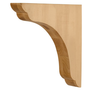 Hardware Resources COR46-4 Corbel, Natural Hard Maple - Traditional ...