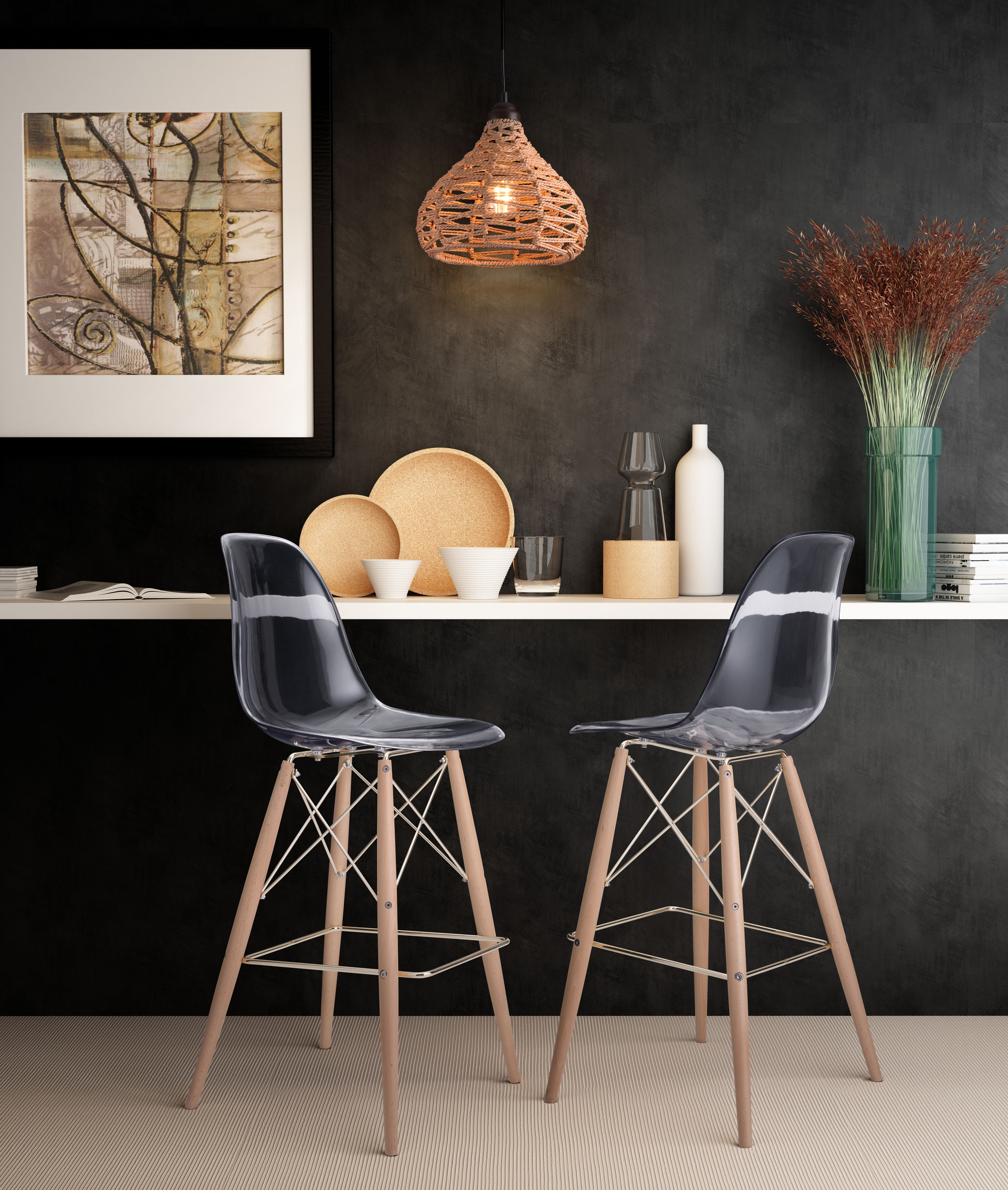 Nezz Ceiling Lamp, Natural - Beach Style - Pendant Lighting - by ...