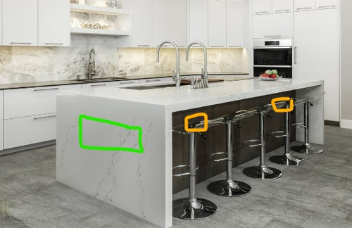 Electrical Outlet Code on Kitchen Island Requirement