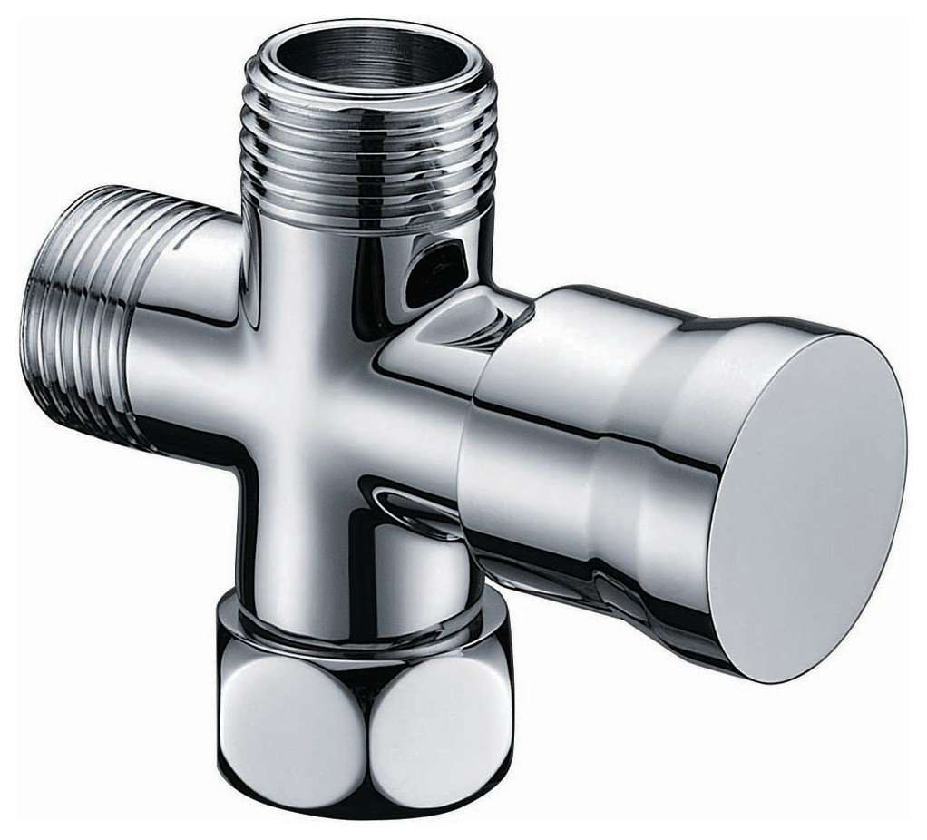 Dawn Push Pull Shower Arm Diverter - Transitional - Tub And Shower ...