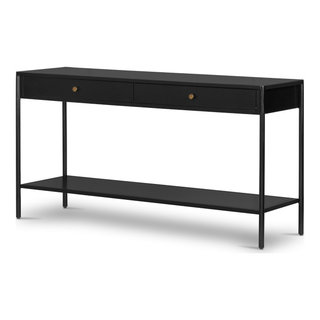 Soto Console Table, Black - Transitional - Console Tables - by Four ...