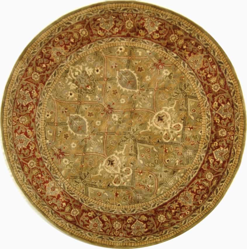 Safavieh Persian Legend PL519B Light Green/Rust Rug, 5'x8 ...
