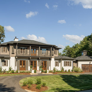 75 Beautiful Exterior Home with a Hip Roof Pictures & Ideas | Houzz