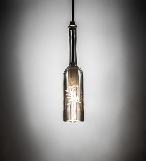 3 Wide Wine Bottle Mini Pendant - Transitional - Pendant Lighting - by ...