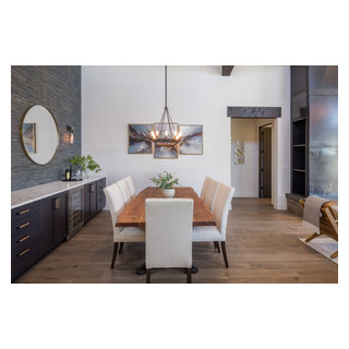 Timbers Incline - Rustic - Dining Room - Albuquerque - by Courtney King ...