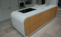 Corian : edge profile? Supports?