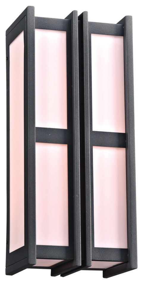 PLC 2-Light Outdoor Fixture Freeport Collection, Bronze - Transitional ...