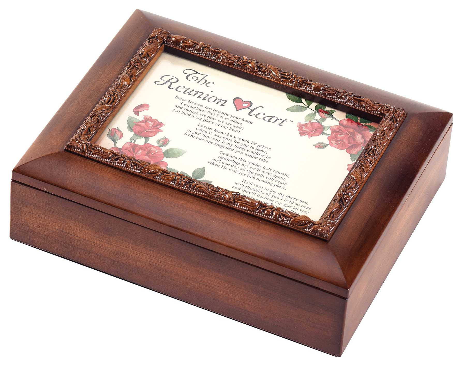 The Reunion Heart Keepsake Urn Box - Traditional - Decorative Boxes ...