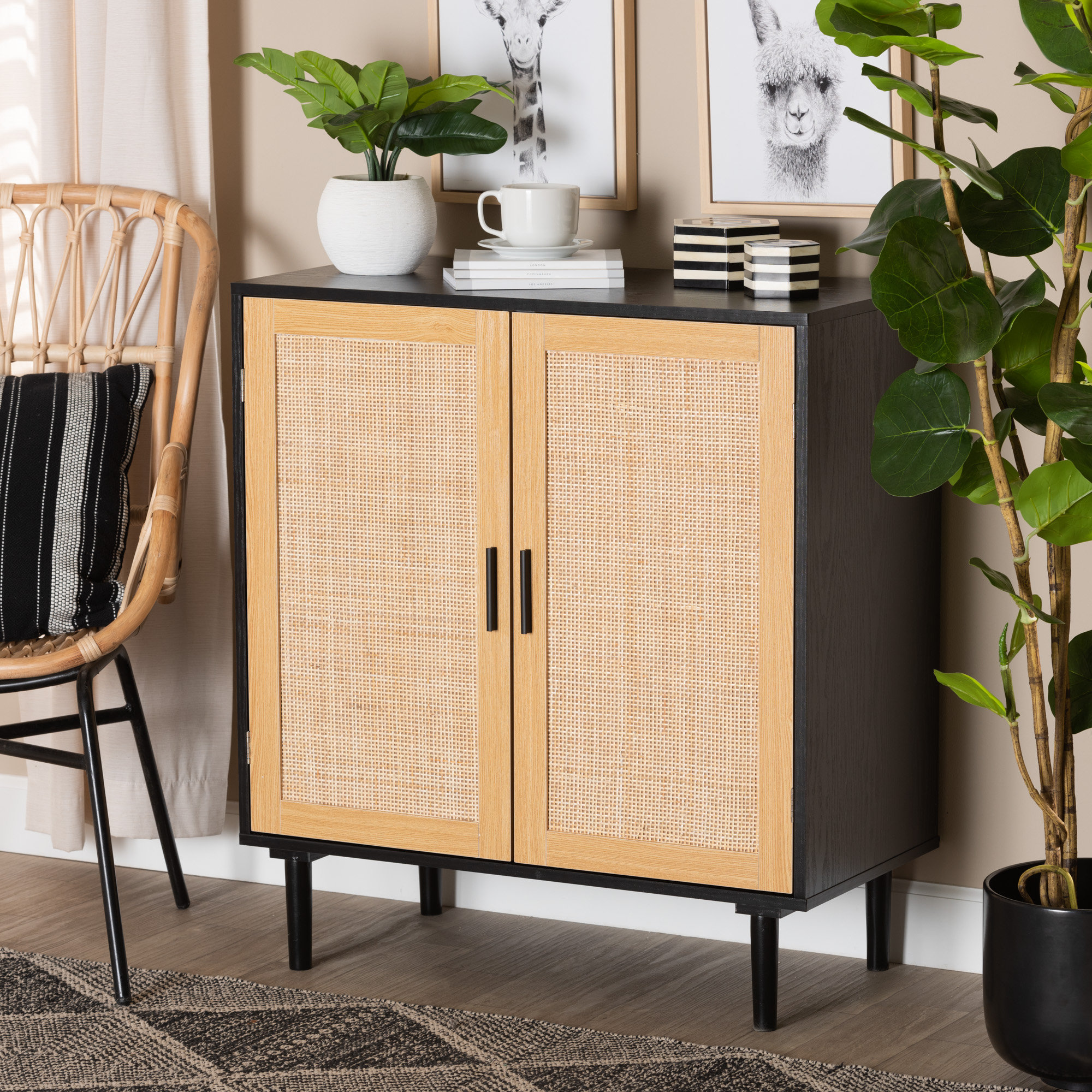 Ina Mid-Century Modern Storage Collection - Tropical - Storage Cabinets ...