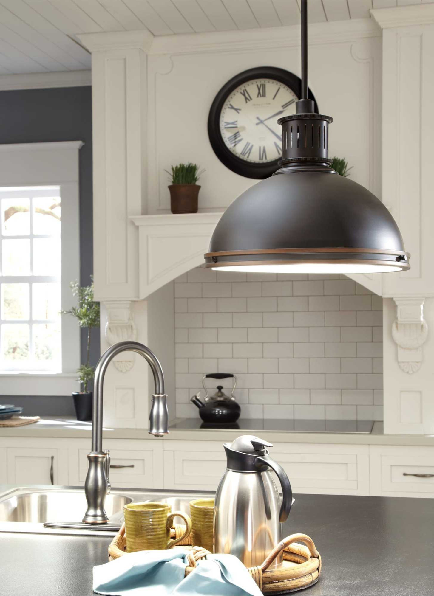 James Allan SGP96949 Effingham 1 Light 10"W LED Mini Pendant ...