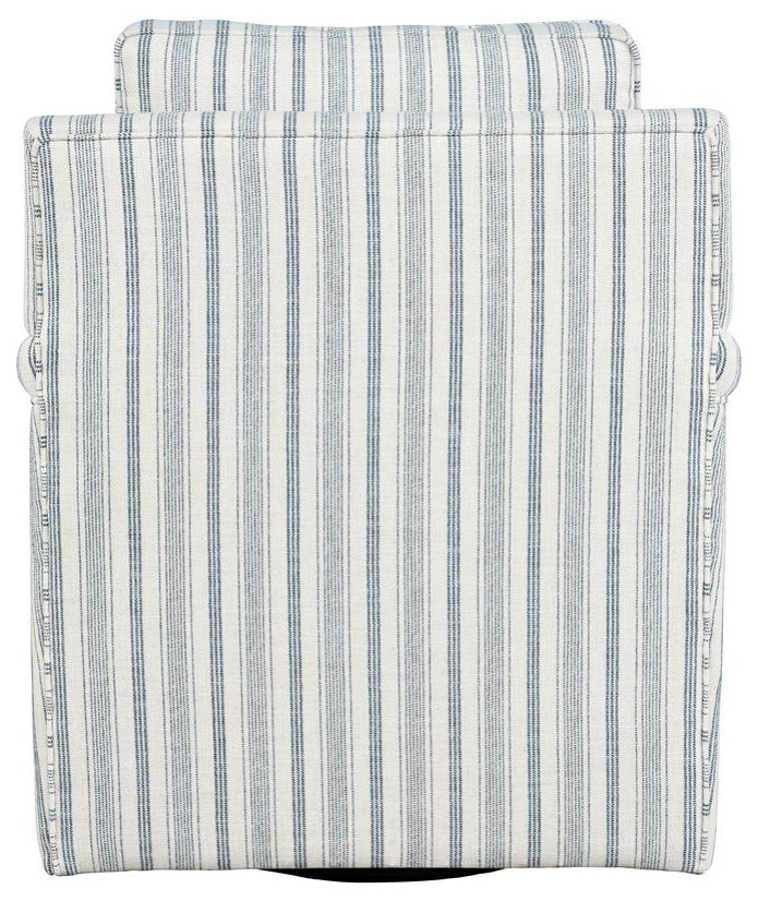 Kennedy Carter Contemporary Upholstered Pattern Swivel Accent Chair ...