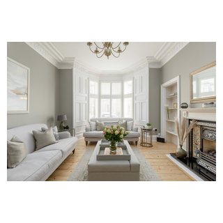 Edinburgh Victorian Terrace - Traditional - Living Room - Edinburgh ...