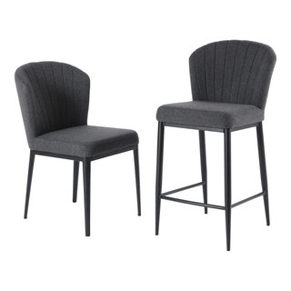 Wave Stool - Midcentury - Bar Stools And Counter Stools - by AFB Decor ...