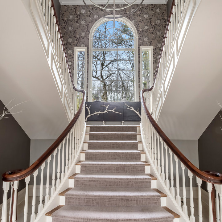 Split Staircase - Photos & Ideas | Houzz