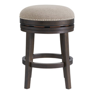 Clara Swivel Bar Stool - Transitional - Bar Stools And Counter Stools ...