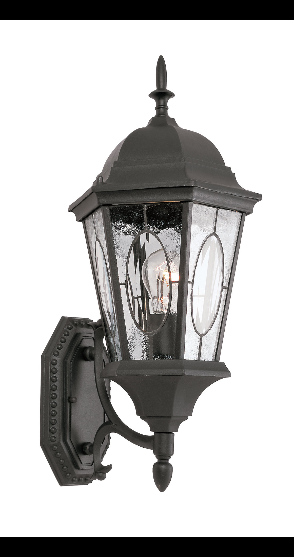 1 Light Coach Lantern - Traditional - Outdoor Wall Lights And Sconces ...