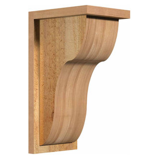 Carmel Corbel w/Backplate, 10"Dx18"H - Transitional - Corbels - by ...
