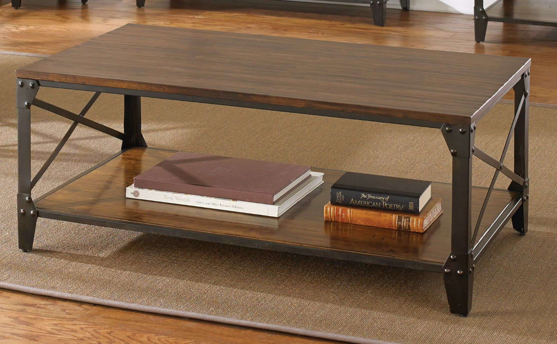 Winston Cocktail Table - Industrial - Coffee Tables - by GwG Outlet | Houzz
