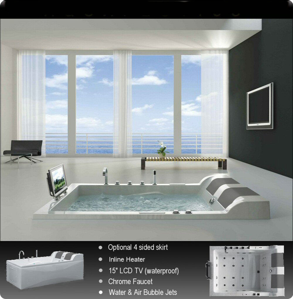 Antigua Luxury Whirlpool Tub - Bathtubs - by Aquapeutics LLC | Houzz