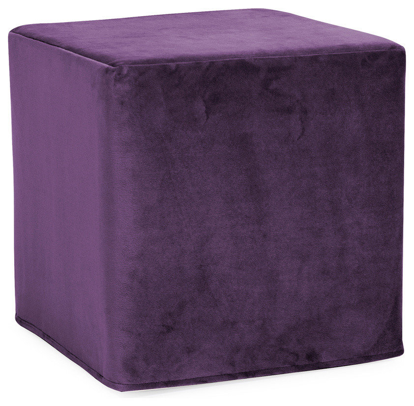 Howard Elliott Bella No Tip Block Ottoman, 17"x17"x17" - Contemporary ...