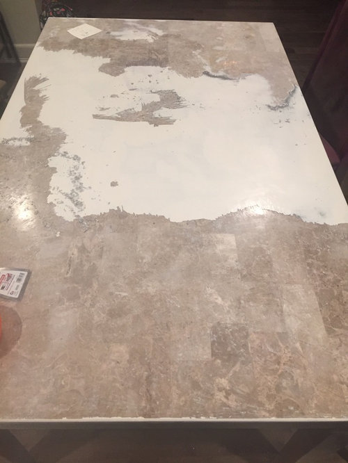 Painted Marble Table FAIL!!!!