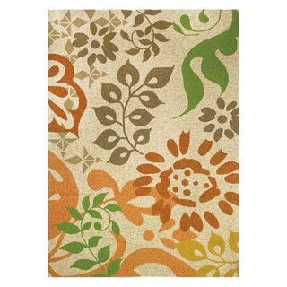 Homefires Global Fusion by Jennifer Van Pelt Area Rug, 5'x7 ...