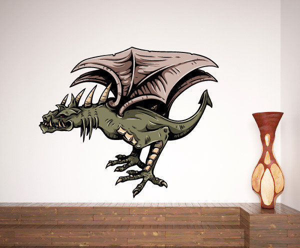 Mythical Creature Vinyl Wall Decal MythicalCreatureUScolor020, 10 in ...