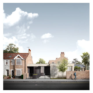 Lakeside House: Side View - Contemporary - House Exterior - Oxfordshire ...