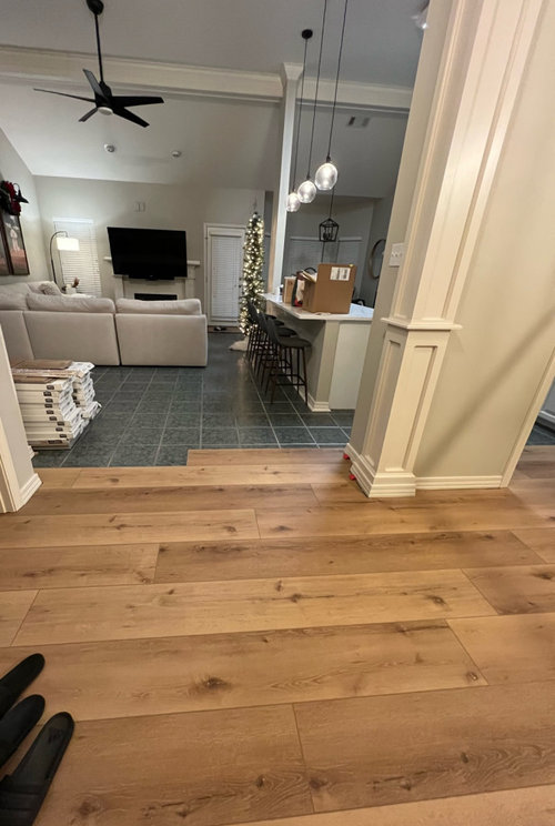 Need Advice - Flooring Not Installed Parallel to Longest Wall