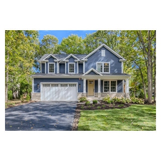 The Hydrangea House - Traditional - Exterior - Chicago - by Icon ...