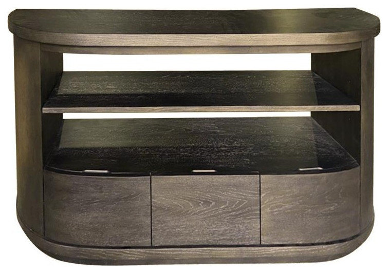 Demilune Sofa Table - Transitional - Console Tables - by Magnussen Home ...