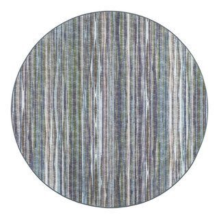 Amador AA1 Blush 10' x 10' Round Rug, 10' x 10' - Contemporary - Area ...