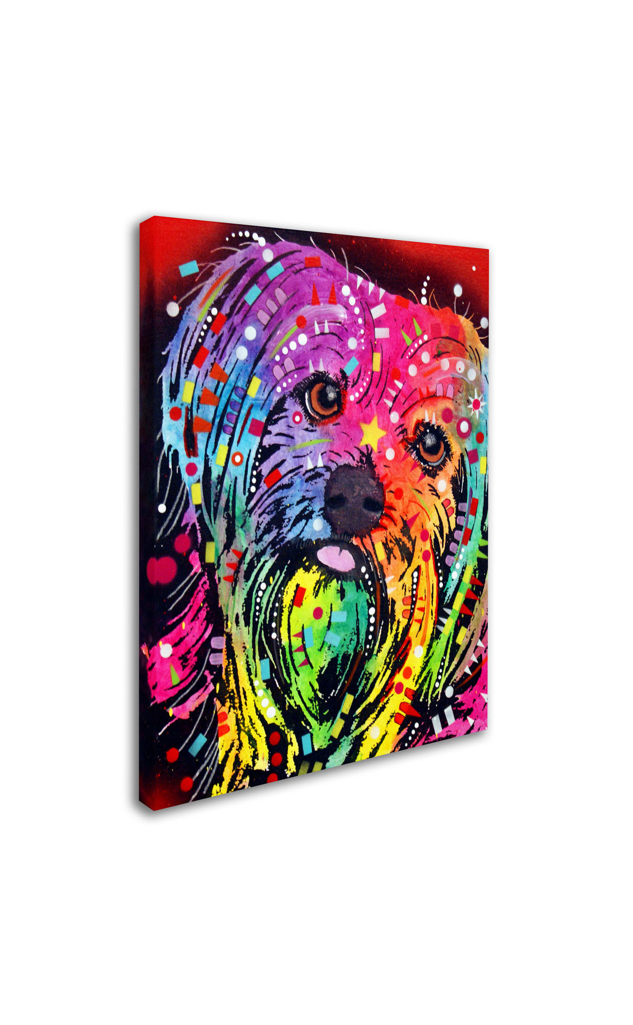 Dean Russo 'Yorkie' Canvas Art, 14x19 - Traditional - Prints And ...