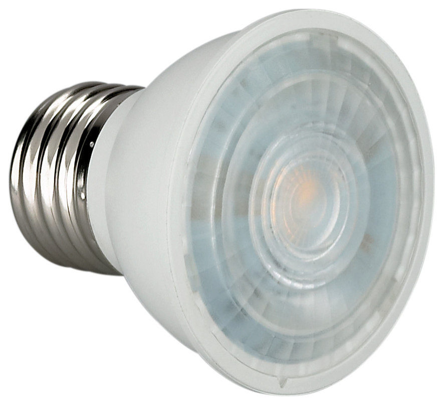 6.5W, LED MR16, 3000K, 40' Beam Spread, Medium Base, 120Vs ...