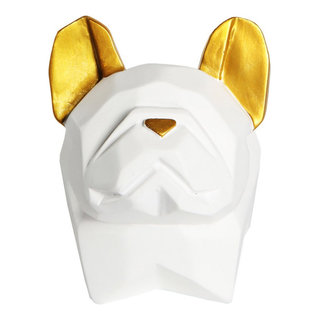 Frenchie Color Small Plant Pot - Contemporary - Indoor Pots And ...