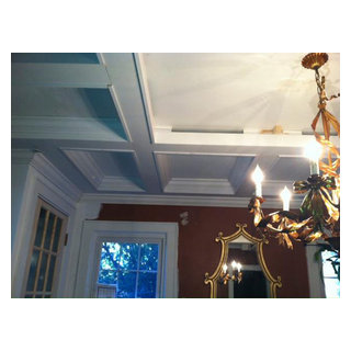 Coffered Ceiling - Traditional - New York - by Silveredge Construction ...