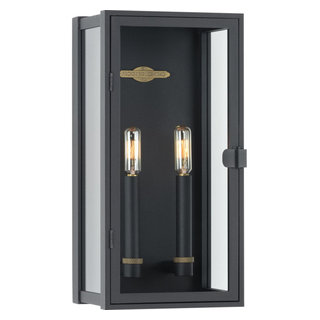 Stature 2-Light Transitional Outdoor Medium Wall Light - Transitional ...