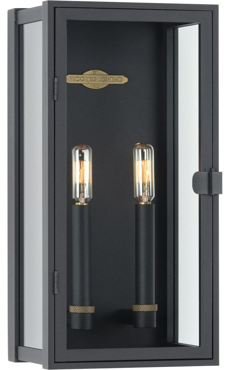 Stature 2-Light Transitional Outdoor Medium Wall Light - Transitional ...