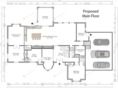 Remodel floorplan feedback