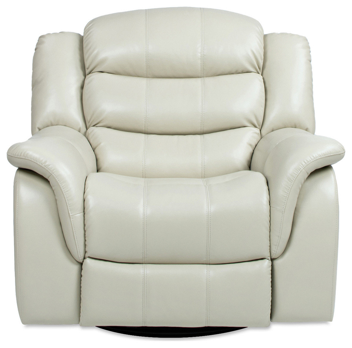 Rover 41.5" Swivel Glider Manual Recliner, Parchment Cream ...