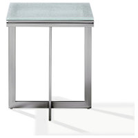 Modus Eliza 2 PC Coffee & End Table Set in Ultra White - Contemporary ...