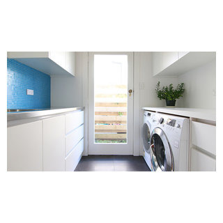 Sutherland Shire Bathroom + Kitchen - Contemporary - Laundry Room ...