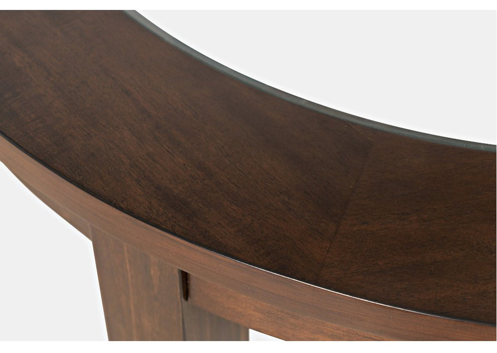 Urban Icon Contemporary 42 Round Counter Height Glass Inlay Dining ...