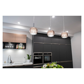 Contemporary Grey Kitchen Diner - Contemporary - Kitchen - Kent - by ...