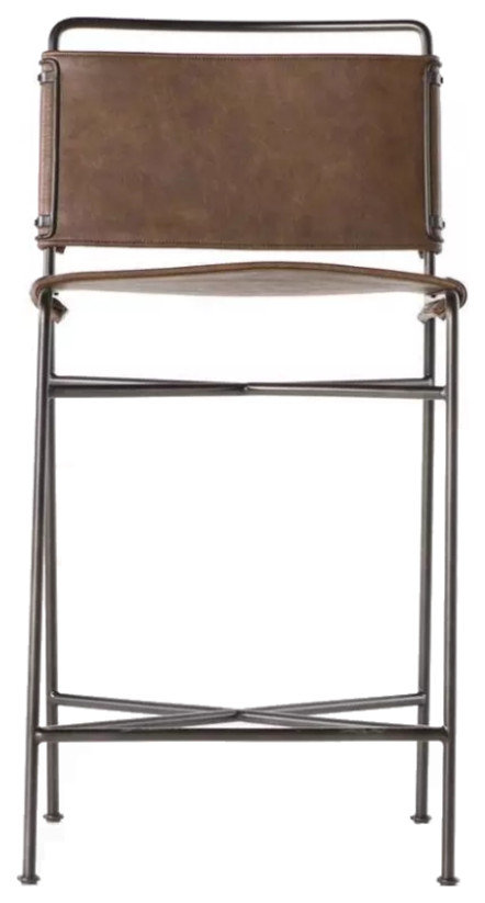 Besiana Bar Stool - Industrial - Bar Stools And Counter Stools - by ...