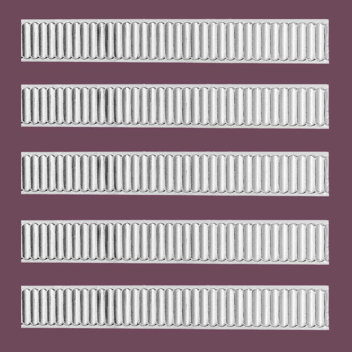 Chair Rail White Urethane Moulding 78 1/2" L | - Transitional - Molding ...